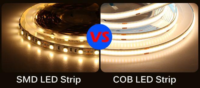 COB vs. SMD LED Light Strips: Comparing the Light Direction - Darkless LED Lighting Supplier